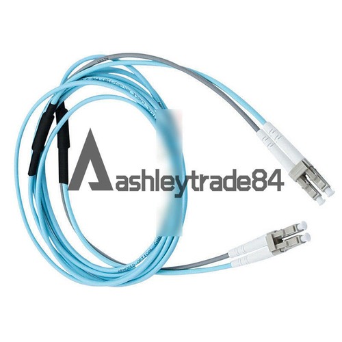 10G OM3 50M Armored Cable Fiber Patch Cord LC to LC 3.0mm MM 50/125 ...