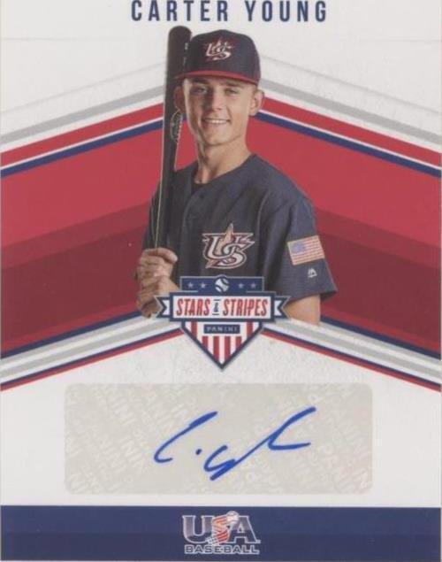 2018 Panini USA Baseball Stars & Stripes - 17u National Team Signatures ...