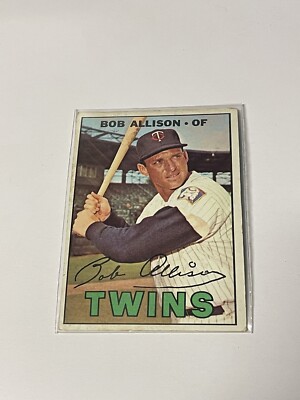 1967 Topps #194 Bob Allison **021909 | eBay