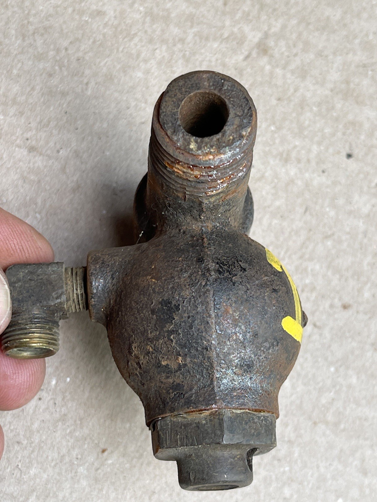1926 1927 Model T Ford Fuel Sediment Bulb 26 27 GSHUT OFF VALVE | eBay