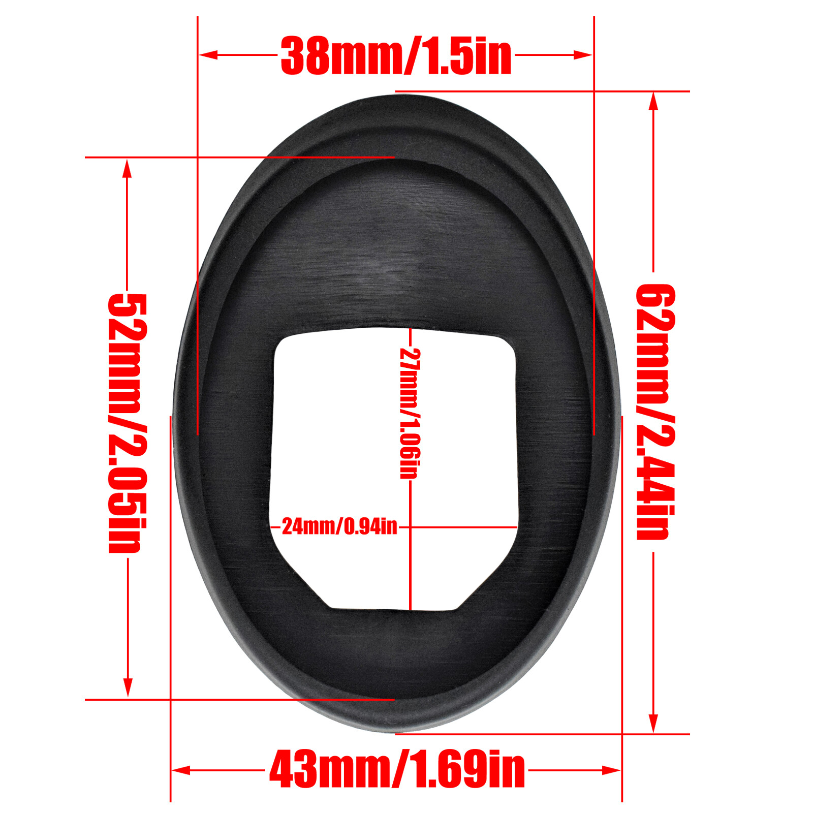 For VW Golf MK3 MK4 MK5 Bora Polo Roof Aerial Antenna Base Gasket Seal ...