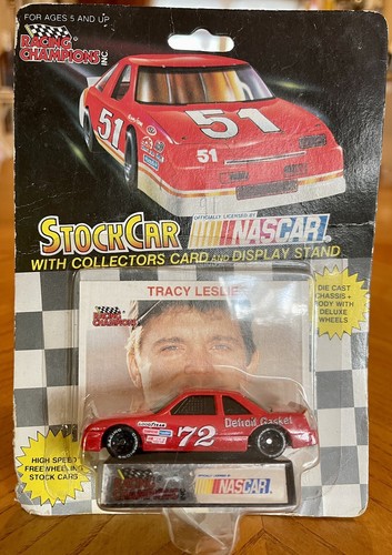 Tracy Leslie Racing Champions 1991 Nascar 1:64 Diecast Car #72 Detroit ...
