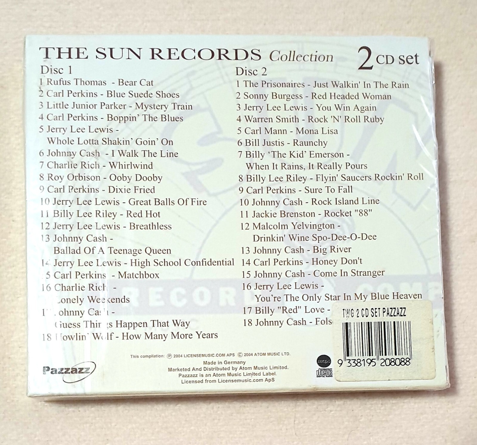 The Sun Records Collection 2CD | eBay Australia