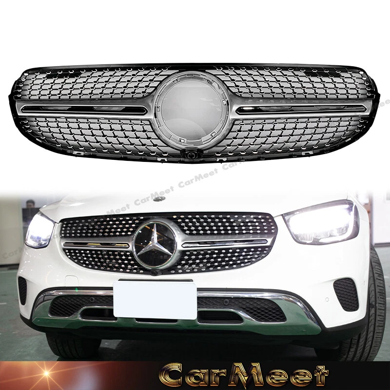 Diamond Grille Cocok Untuk Mercedes GLC Kelas W253 X253, 43% OFF