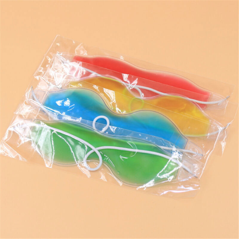 Gel Eye Mask Cold Pack Warm Hot Heat Ice Cool Soothing Tired Eyes ...