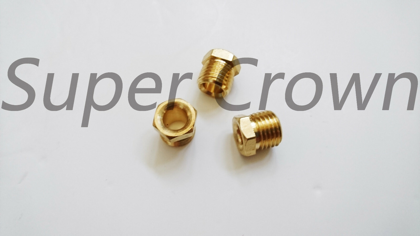 BRASS THREADED COMPRESSION MALE BUSHING SLEEVE NUT FITTING Ф8mm M14x1.5 ...