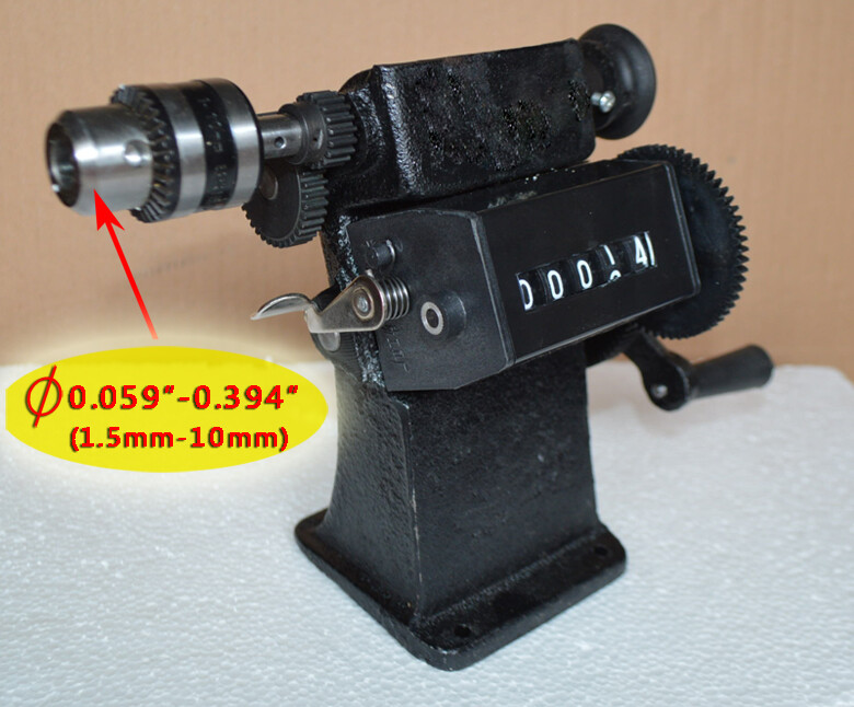 Coil Manual Hand Winding Machine Chuck Coil Winder Electric Dual ...