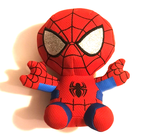 TY Beanie Baby 6" SPIDER-MAN Spiderman (Marvel) Plush Stuffed Animal ...