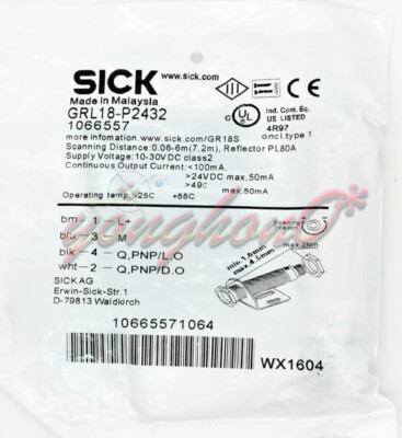 1PC New SICK GRL18-P2432 photoelectric switch Sensor | eBay