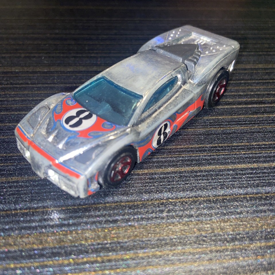 Hot Wheels Acceleracers Reverb Diecast Toy Car, #8 - Silver/Red | eBay