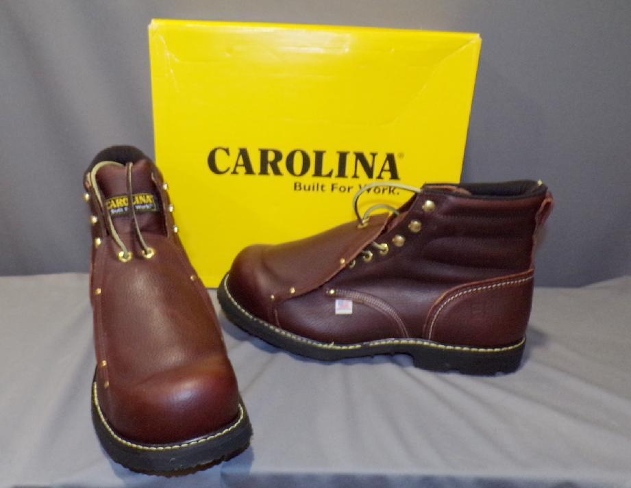 CAROLINA LEATHER STEEL TOE USA #508 METATARSAL MET GUARD MULTIBLE SIZE ...