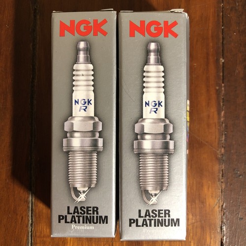 Qty x 2 NGK LASER PLATINUM Spark Plugs PFR5N-11 Free Postage ...