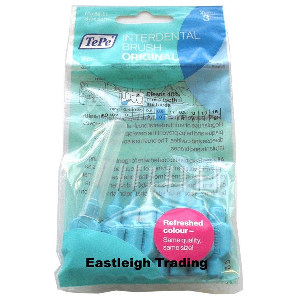 TePe Interdental Brushes Pack of 8 £5.99 / Wisdom Pack of 25 £8.75 ...