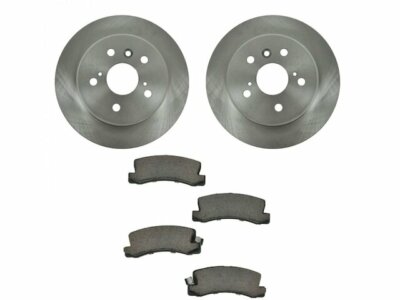 Rear TRQ Brake Pad and Rotor Kit fits Lexus RX300 1999-2003 FWD 61NXZP ...
