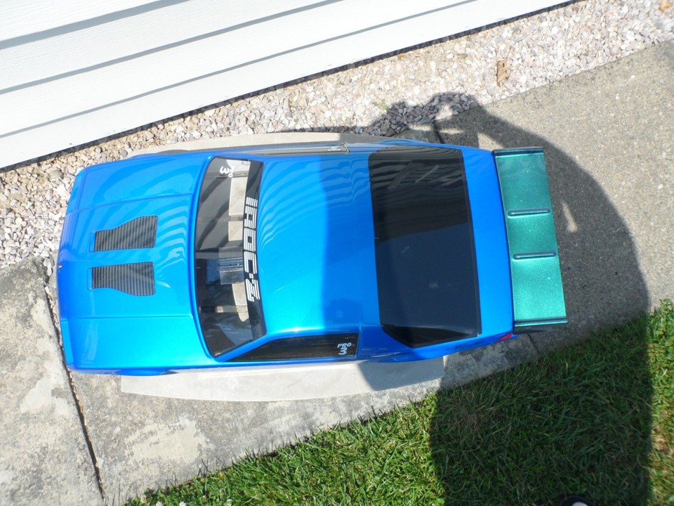 CUSTOM PAINTED RC BODY PROLINE IROC Z28 NEW | eBay
