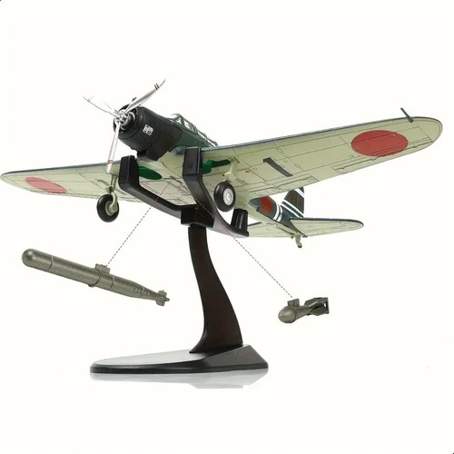 Wltk WWII Japanese Type 97 B5N2 Kate Carrier Torpedo Bomber 1/72 ...