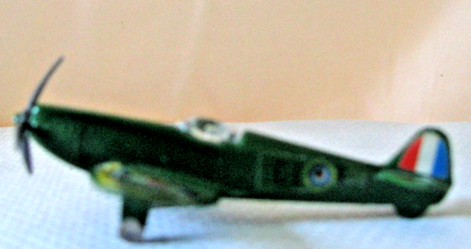 Vintage 1990s 1/120 scale Spitfire 1X British WW2 A119 Die-cast ...