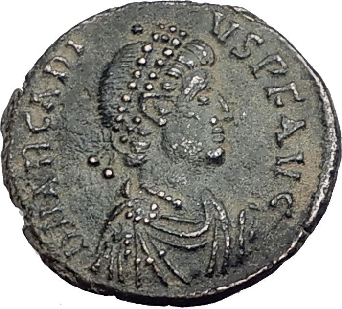 ARCADIUS with Victory 395AD Constantinople Authentic Ancient Roman Coin ...