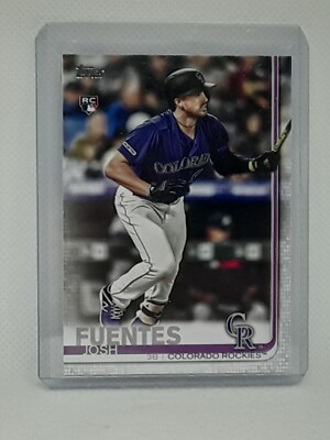 Josh Fuentes 2019 Topps Update Baseball - #US294 RC - Colorado Rockies ...