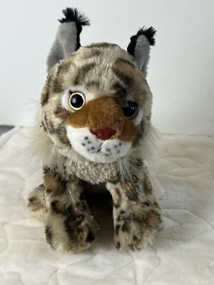 Wild Republic Bobcat Lynx Spotted Wildcat Plush Stuffed Animal 9” Cat ...