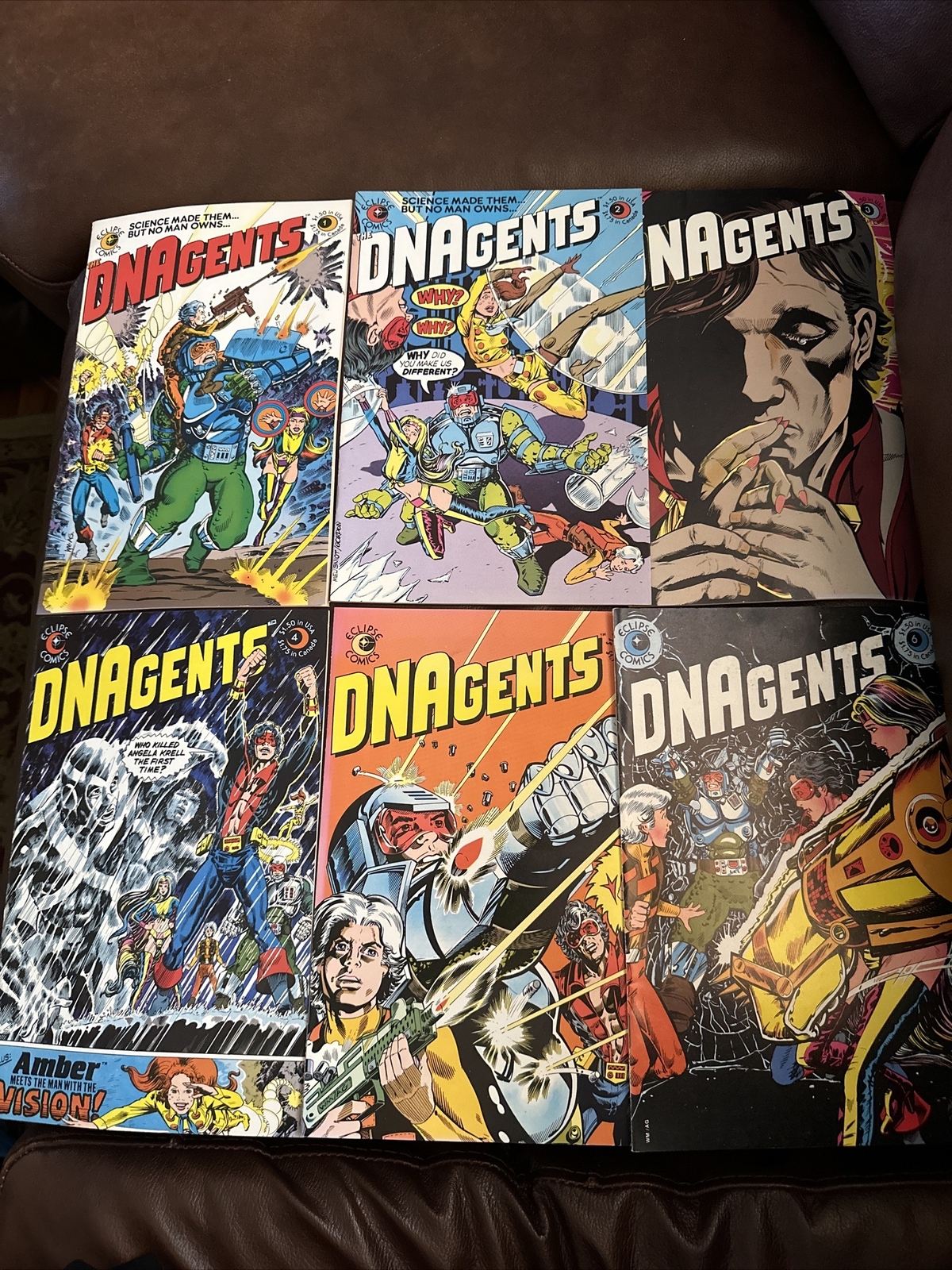 The Dnagents Comics 1-6 | eBay