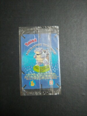 India Rare Cheetos 2003 Blastoise Pokemon Jenga Card Sealed Pack Rare ...