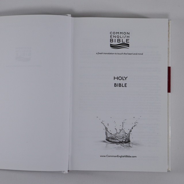 CEB Common English Reference Bible Hardcover by Common English Bible ...