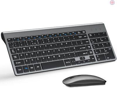 Topmate KM9000 2.4G Wireless Keyboard & 2400D Mouse Combo Set Silent ...