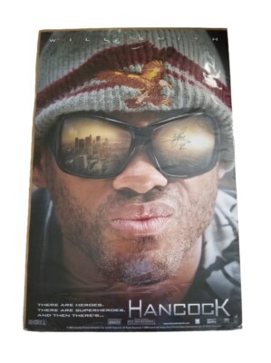 Will Smith Signed 24"x 36" Poster Autographed Hancock Movie Signature ...