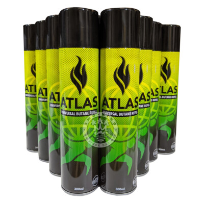 Atlas Butane 300ml - Zero Impurities Refined London Butane Lighter BHO ...