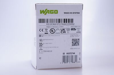 WAGO 750-8212 Controller PFC200, 2. Generation 2 x ETHERNET RS-232/-485 ...