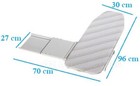 Pull Out Foldable Ironing Board Home Apartment Space Saving Folding ...