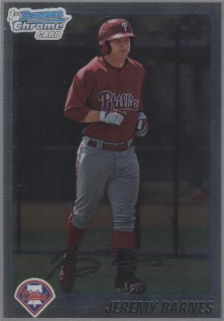 2010 Bowman Chrome - Prospects Jeremy Barnes #BCP152 (RC) for sale ...