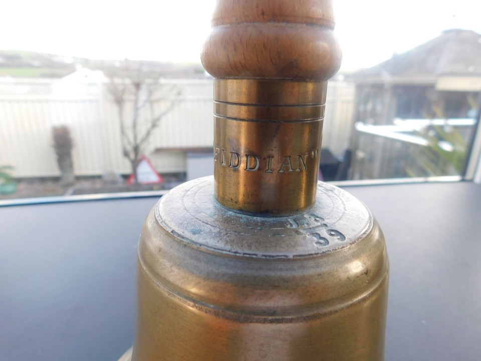 WW2 British ARP Air Raid Precaution All Clear Hand Bell Home Front ...