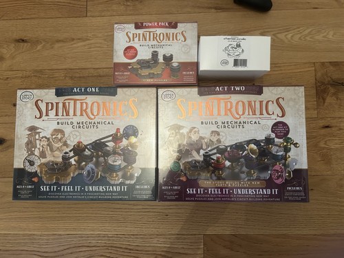Spintronics Complete Set - Act 1, 2, Power Pack and spare battery | eBay UK
