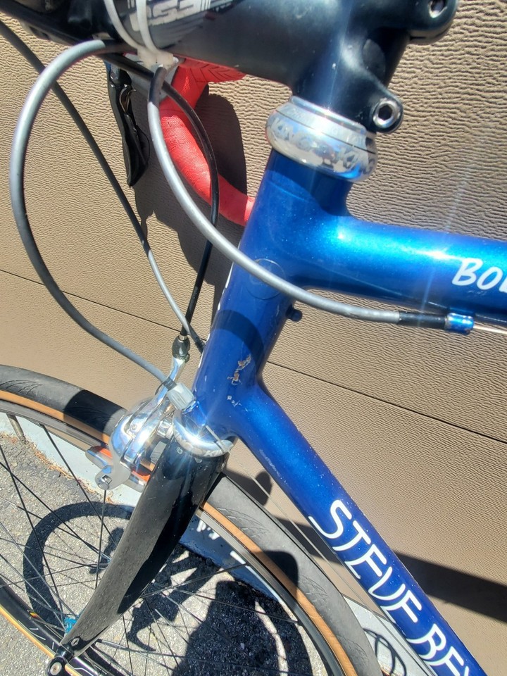 Steve REX 58CM Fillet Brazed Race Bike, Dura Ace, 4iii Power | eBay