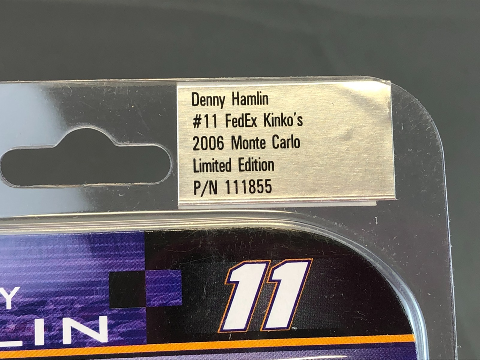 Lot of 6 ACTION 1:64 Diecast Cars JARRETT/BURTON/STEWART/HAMLIN Peanuts ...
