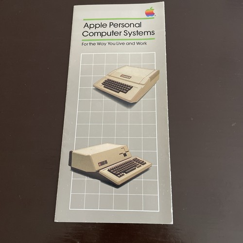 Apple Personal Computer Systems Brochure | eBay