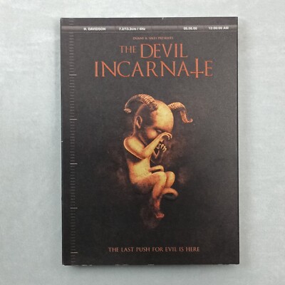 Devil Incarnate Dvd 2013 New Horror Sealed Brand Luzzi Emily Widescreen 14381001471| eBay