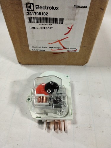 241705102 Refrigerator Defrost Timer Control for Electrolux Frigidaire ...