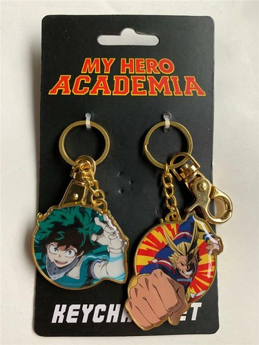 My Hero Academia Deku & All Might Keychain Set | eBay