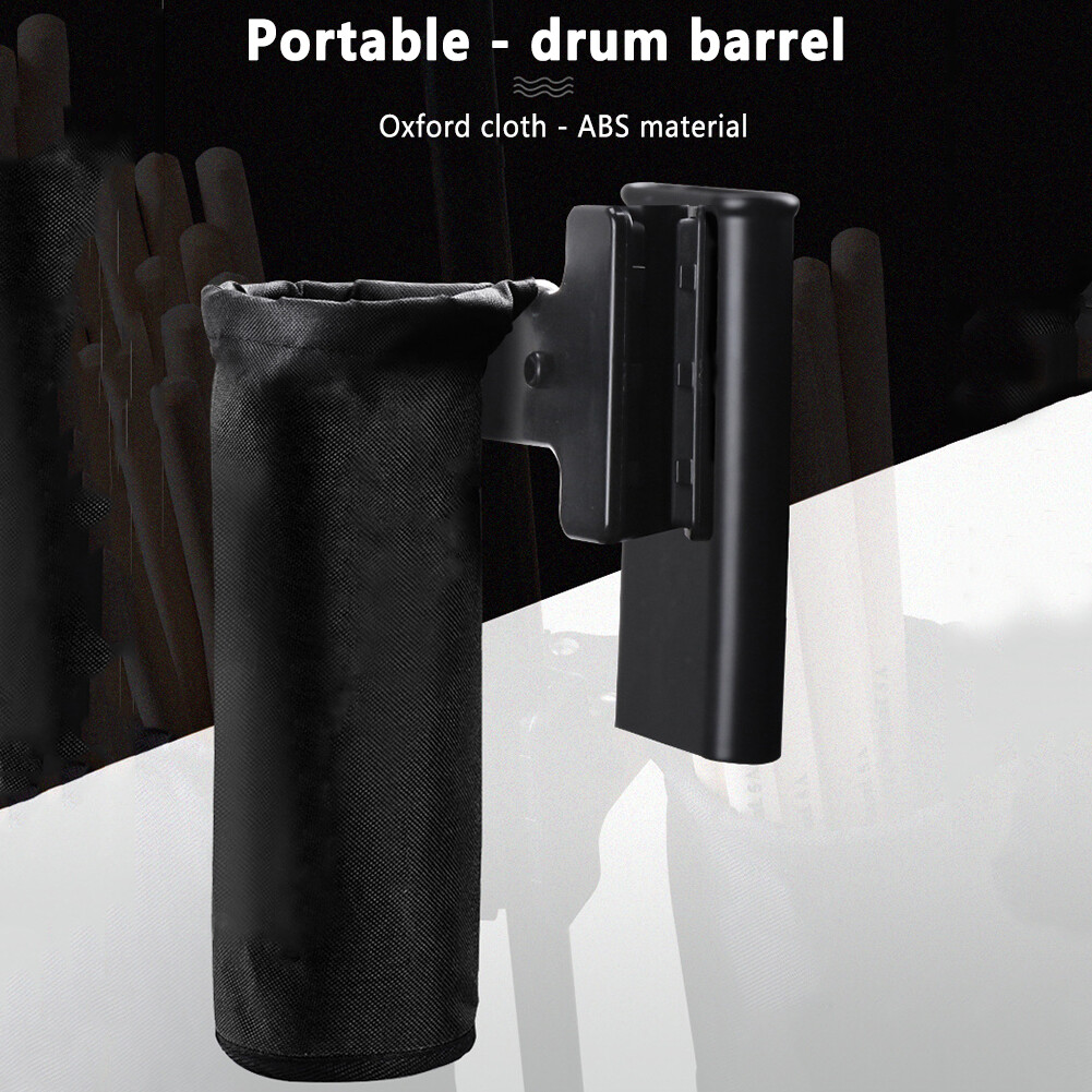 Portable Drum Stick Holder Pouch Oxford Drumsticks Storage Container (A ...