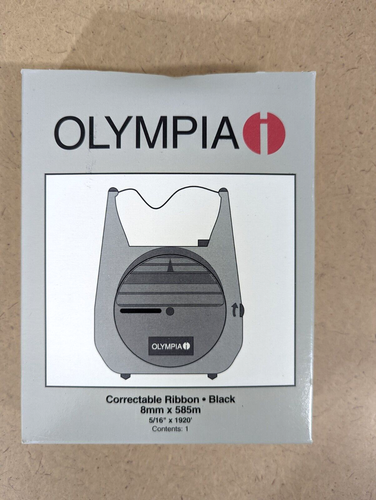 *NEW* OLYMPIA 80810 Correctable Typewriter Ribbon 8mmx585m 5x16"x1920 ...