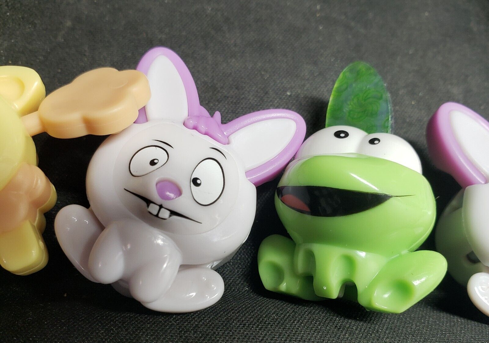 Kinder Joy Surprise Egg Toys Lamb Rabbits Frog Cake Toppers Easter Toys ...