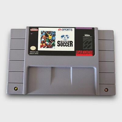 FIFA International Soccer SNES Super Nintendo Entertainment System Game ...