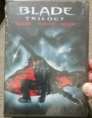 Blade: Trilogy-DVD-Wesley Snipes-Dracula/Deacon Frost-Marvel movies-new ...