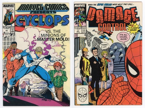 Marvel Comics Presents #19 & Damage Control #1 FVF NEWSSTAND 1st App ...