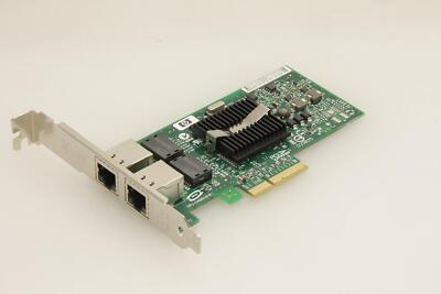 HP NC360T 2-Port PCIe Gigabit Server Card HSTNS-BN16 412651-001.Tested ...
