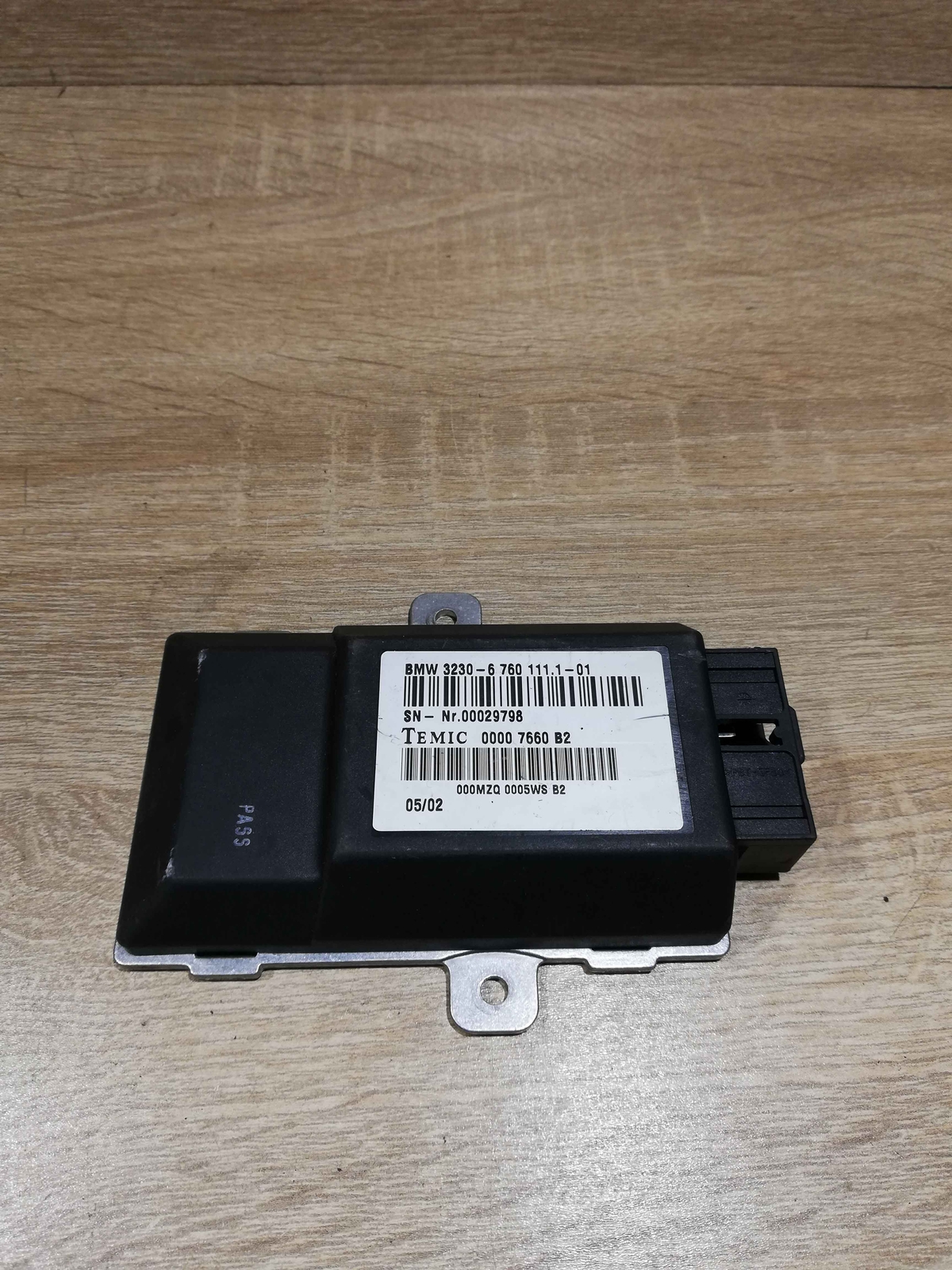 Bmw 7 Series E65 E66 6760111 Module Steering Power Unit Control ...