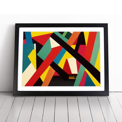 Suprematism Modern Art Vol.7 Abstract Wall Art Print Framed Picture ...